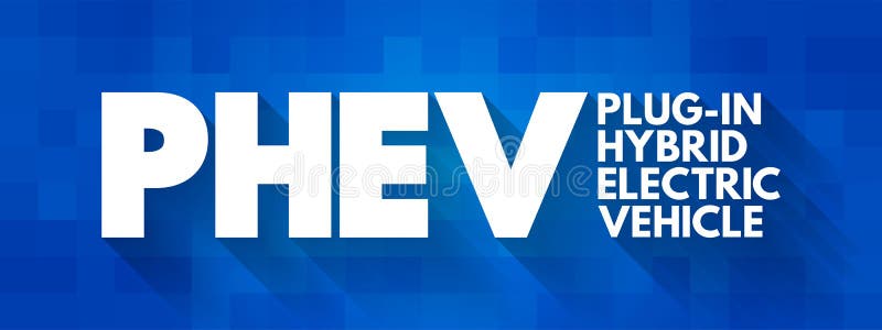 PHEV Vehicle Infographics stock vector. Illustration of renewable ...