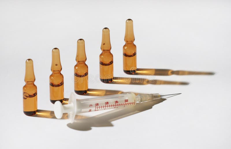 Phials stock image. Image of remedy, cure, medical, injection - 2666727