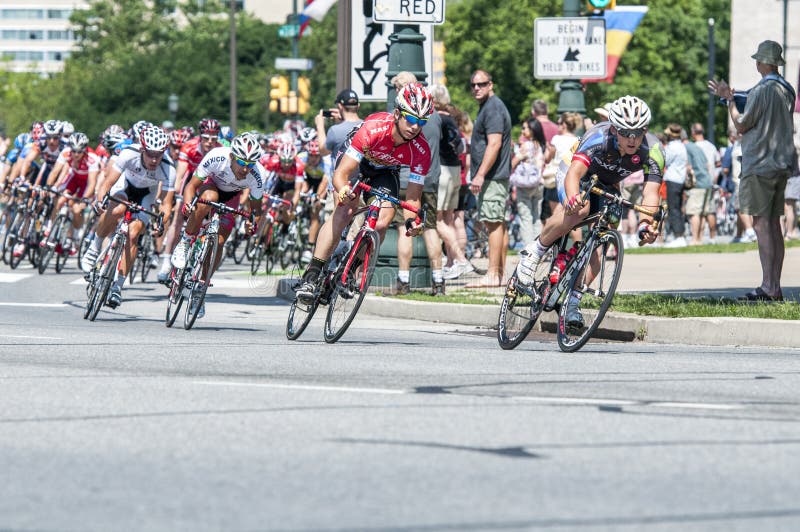 Philadelphia bike race editorial image. Image of parkway - 66801215