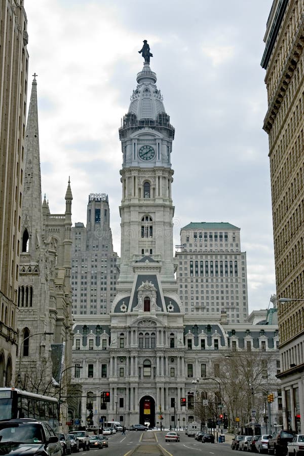 Philadelphia City Hall stock image. Image of philly, historic - 193863