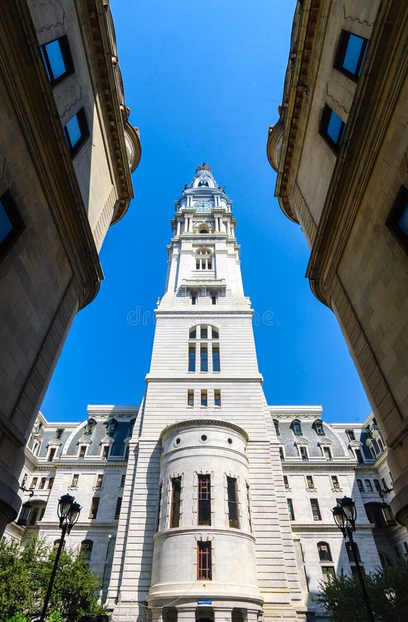 Philadelphia City Hall stock photo. Image of building - 68625800