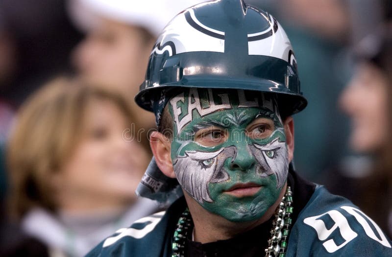 Philadelphia Eagles Fans editorial image. Image of fans - 22149940