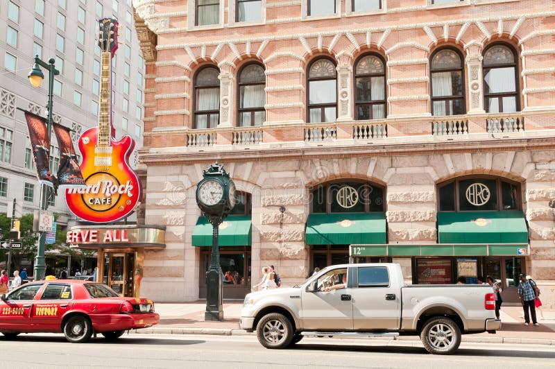 Philadelphia Hard Rock Cafe Céntrico Foto editorial - Imagen de ...