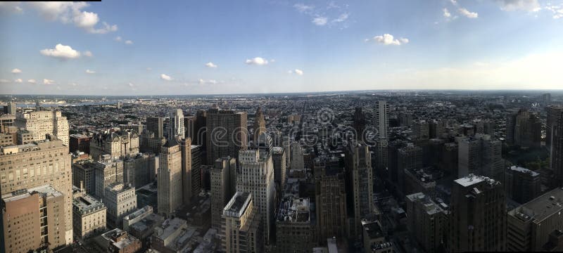 Philadelphia from Liberty stock image. Image of philly - 98526659