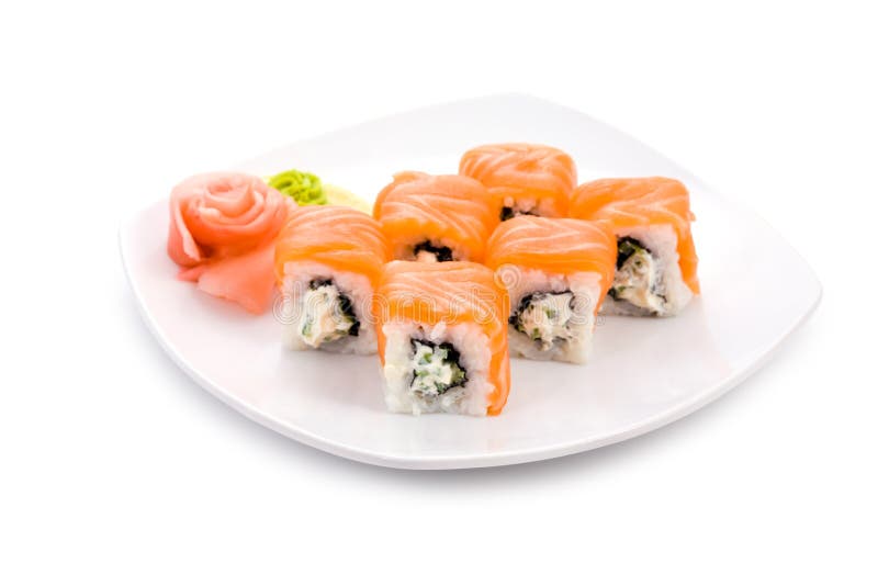 Philadelphia maki stock image. Image of nutritious, food - 12819001