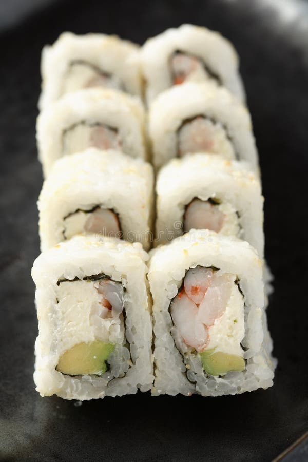 Philadelphia maki Roll stock image. Image of maki, fresh - 20804109