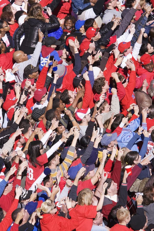Philadelphia Phillies fans editorial stock image. Image of pitcher ...