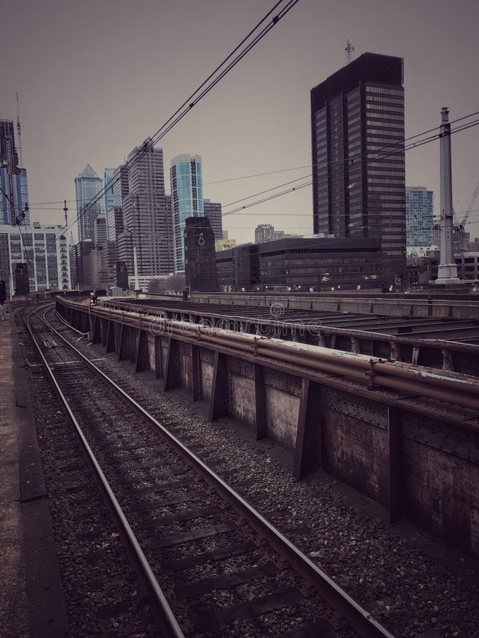 Philadelphia Train Tracks stock image. Image of philadelphia - 99789159