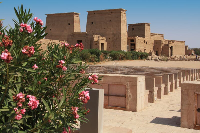 Temple of Philae stock photo. Image of historical, outside - 25781296