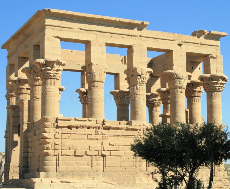 Philae Temple 27 stock photo. Image of africa, nile, aswan - 12887514