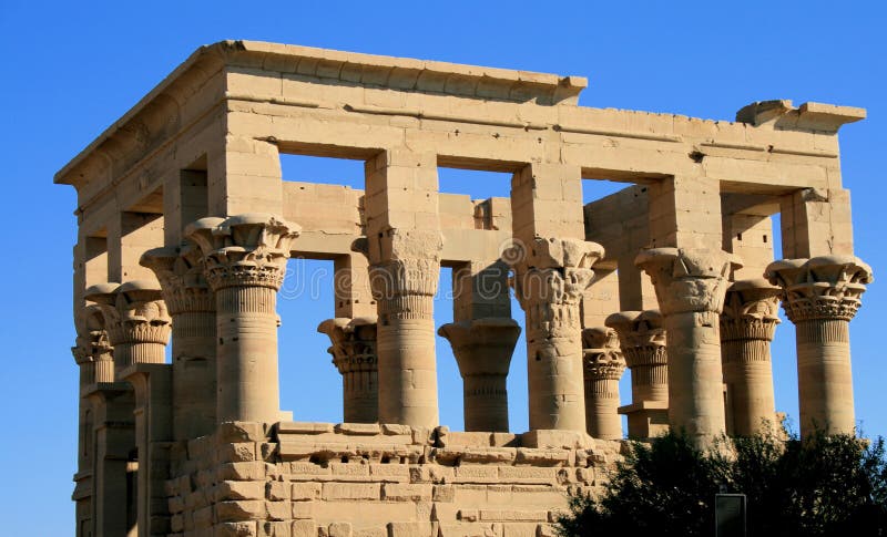 Philae Temple 5 stock image. Image of water, aswan, language - 12887329