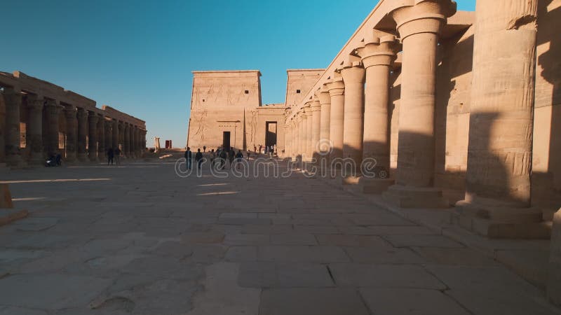 Philae Temple Complex ,an Island-based Temple Complex in the Reservoir ...