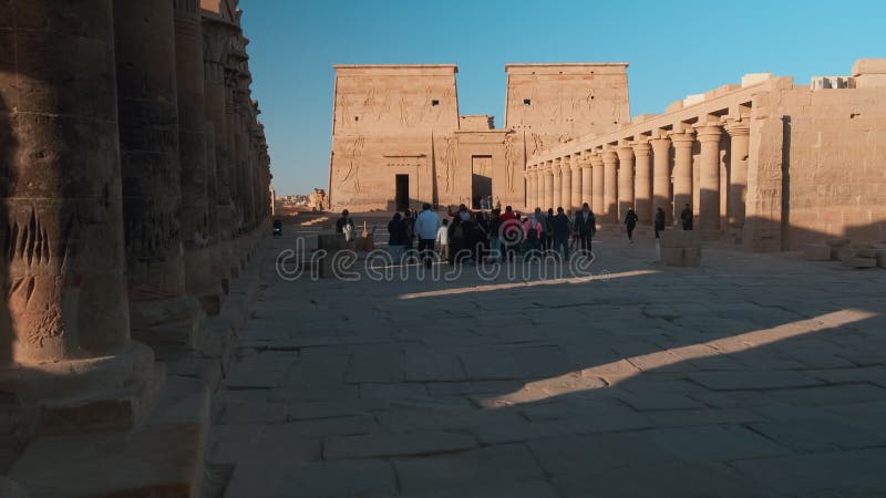 Philae Temple Complex ,an Island-based Temple Complex in the Reservoir ...