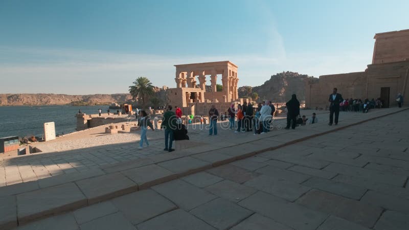 Philae Temple Complex ,an Island-based Temple Complex in the Reservoir ...