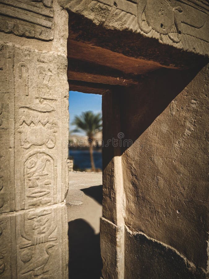 Philae Temple stock image. Image of philae, nile, view - 242544549
