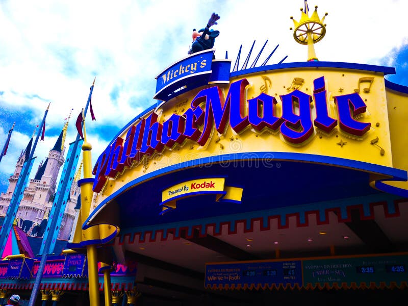 Philhar Magic editorial image. Image of florida, fantasy - 39174615