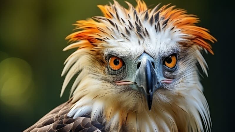 Philippine Eagle Close Up. Philippine Eagle Rare Bird. Photo Ai ...