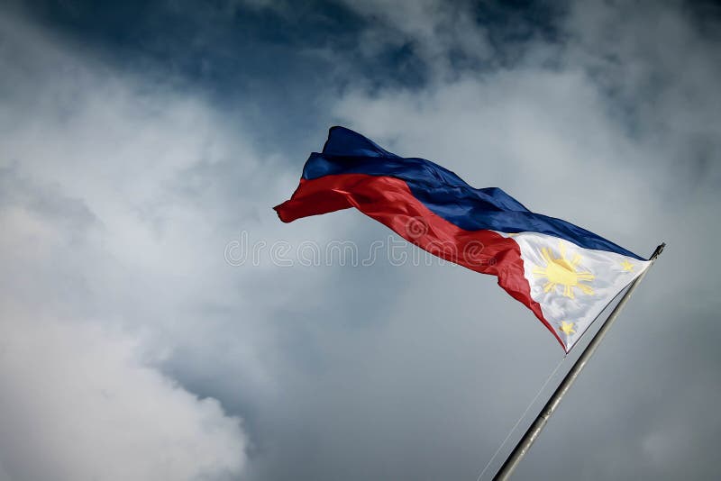 Philippine Flag stock photo. Image of flag, philippine - 123149490