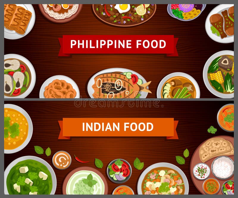 Sinigang Na Bangus Soup National Filipino Dish Stock Vector