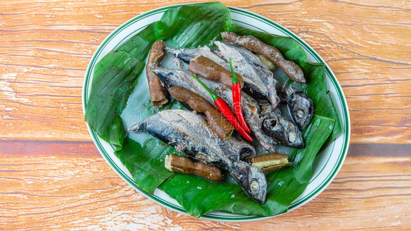 Philippine Sinaing Na Tulingan Tuna Saltwater Fish Stock Image - Image ...