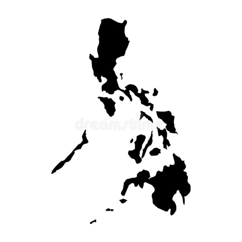 unmarked map of the philippines