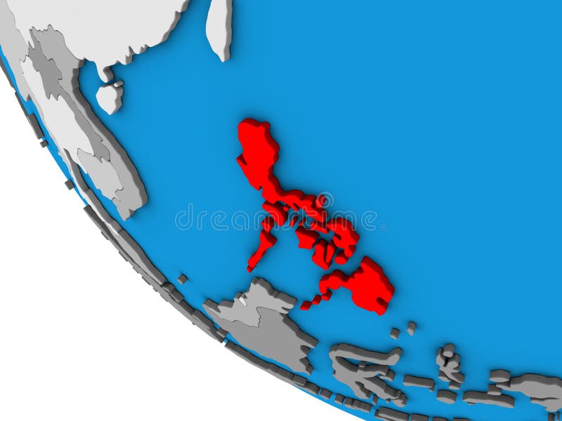 Philippines 3d Globe Stock Illustrations – 625 Philippines 3d Globe ...