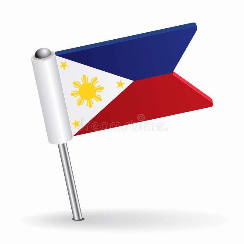 Philippines Flag Map Pointer Layout. Vector Illustration. Stock Vector ... Philippines Flag Map Pointer Layout. Vector Illustration. Stock Vector ...