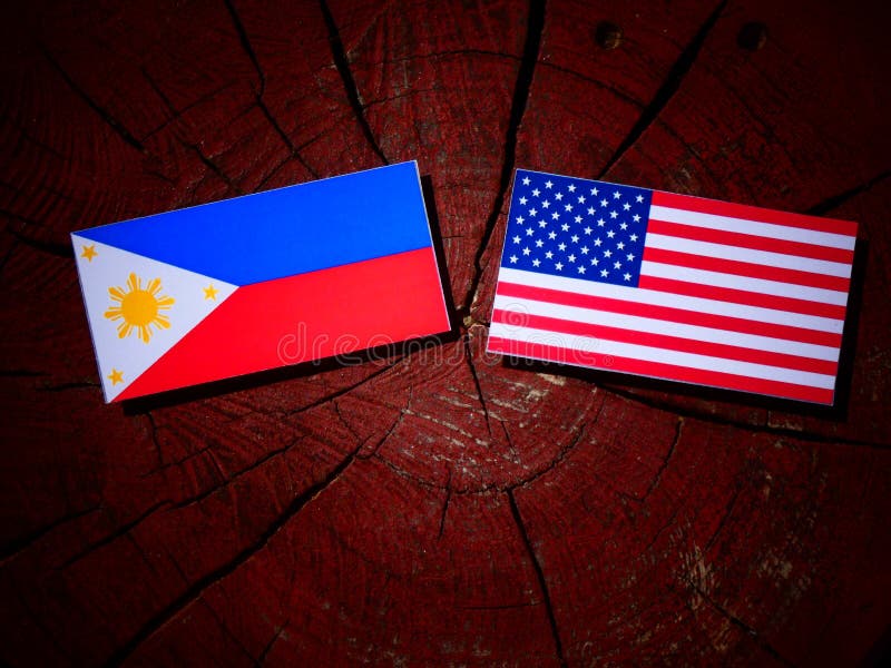 Philippine American Flag Logo