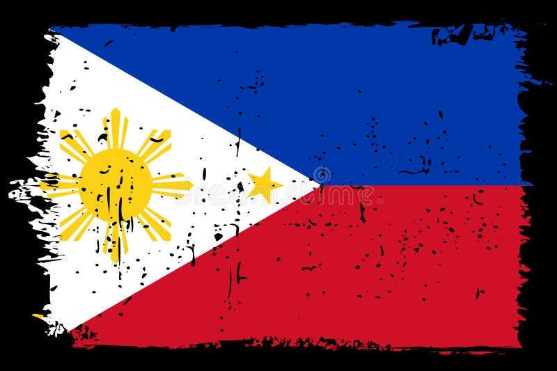 Distressed Philippines Flag Stock Illustrations – 43 Distressed ...
