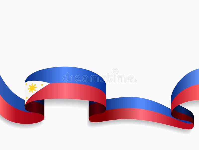 Philippines Flag Wavy Abstract Background. Vector Illustration. Stock ... Philippines Flag Wavy Abstract Background. Vector Illustration. Stock ...