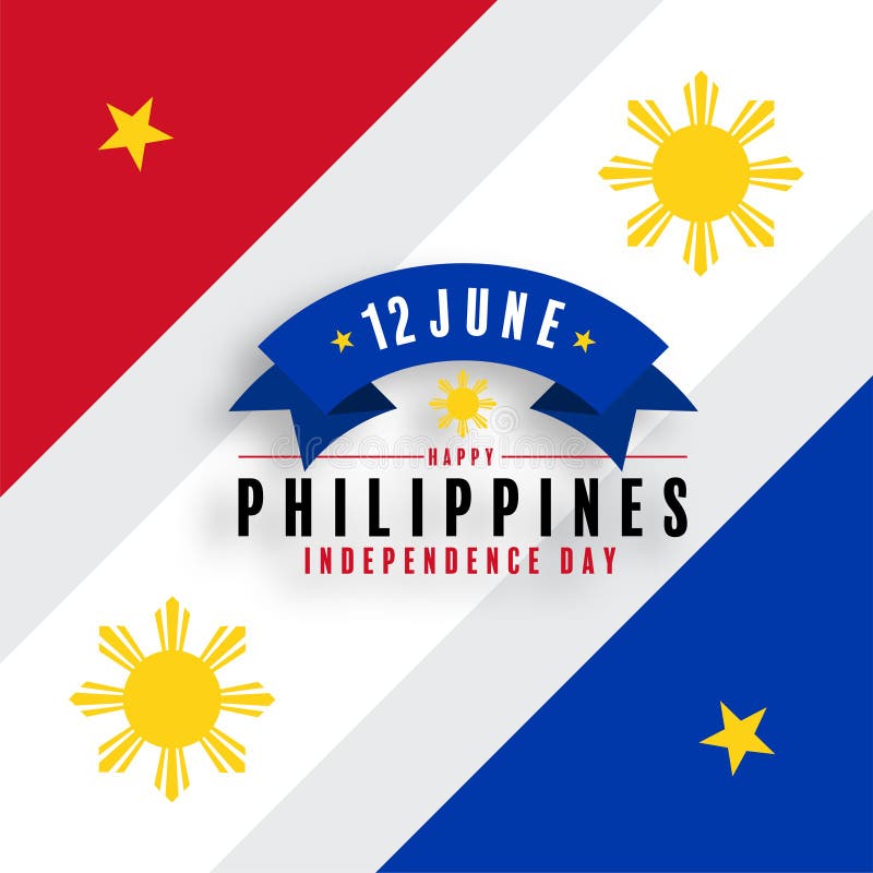 Philippines Independence Day Stock Vector - Illustration of party ...