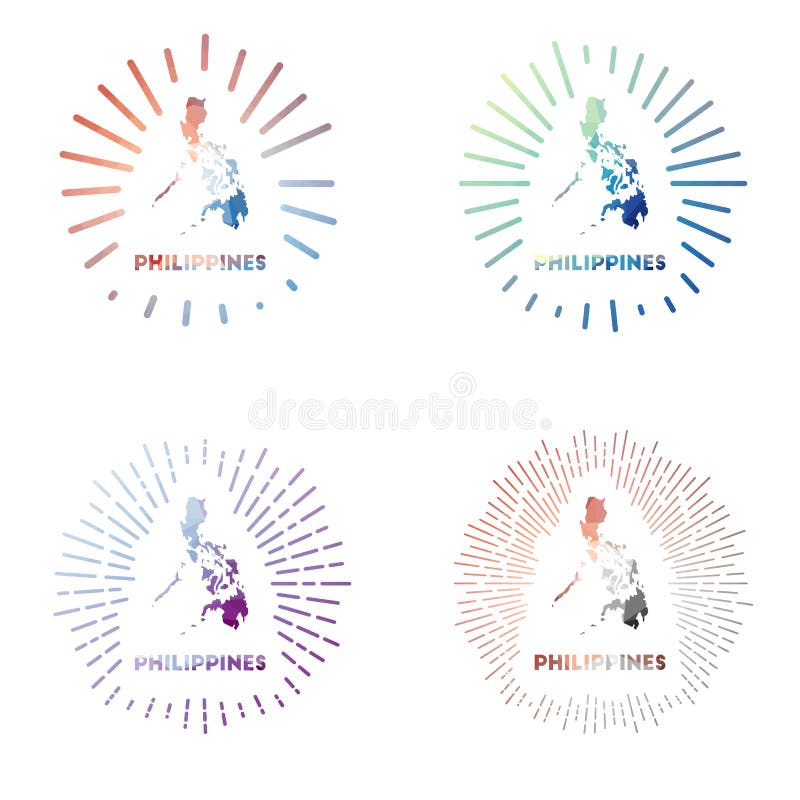 Low Poly Map of Philippines. Stock Vector - Illustration of patriot ... Low Poly Map of Philippines. Stock Vector - Illustration of patriot ...
