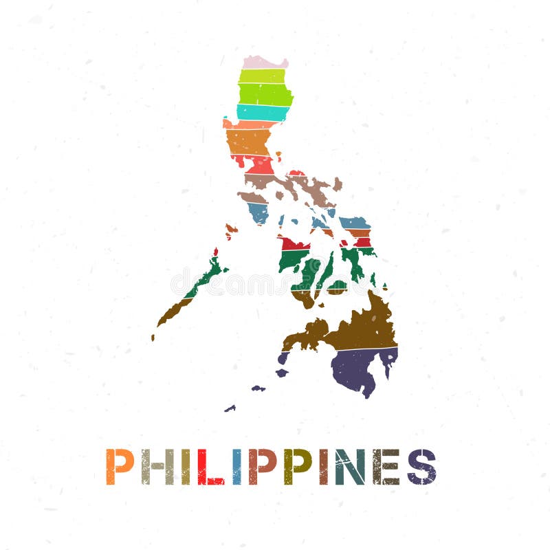 Philippines map design. stock vector. Illustration of border - 263873227