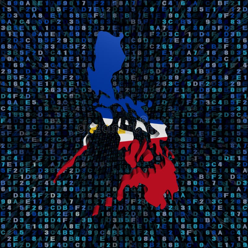 Map of Philippines stock vector. Illustration of asian - 2209840