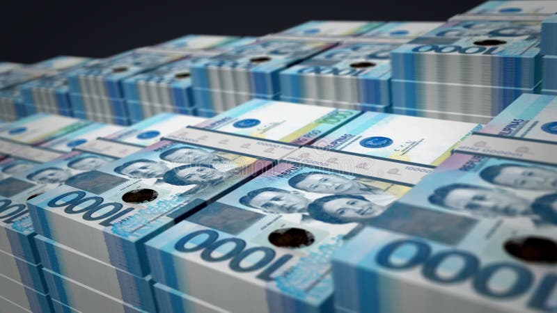 Philippines Peso Money Banknote Pack Loop Animation Stock Video Video Of Cash Banking 255742195