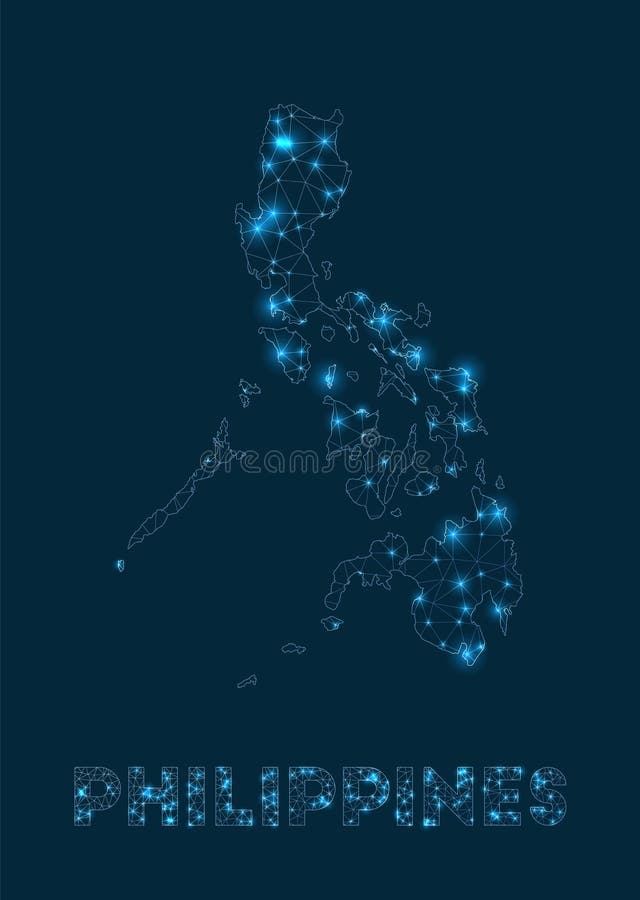 Map of Philippines stock vector. Illustration of manila - 36869385