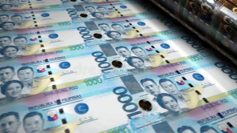 Philippines Peso Money Banknotes Pack Seamless Loop Stock Video - Video ...