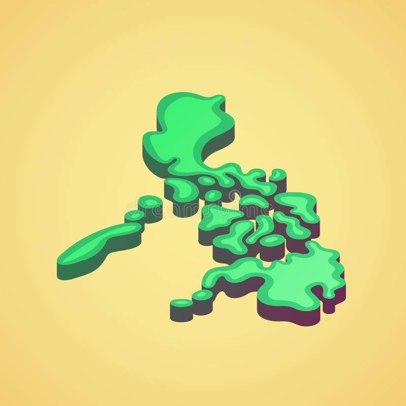 Philippine Map 3d Stock Illustrations – 843 Philippine Map 3d Stock ...