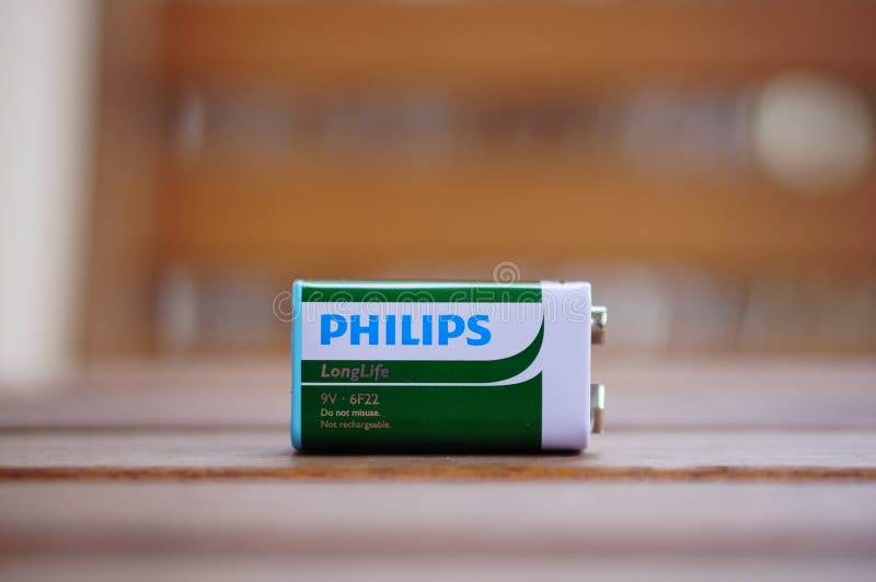 Philips Alkaline battery editorial photography. Image of battery - 97022952