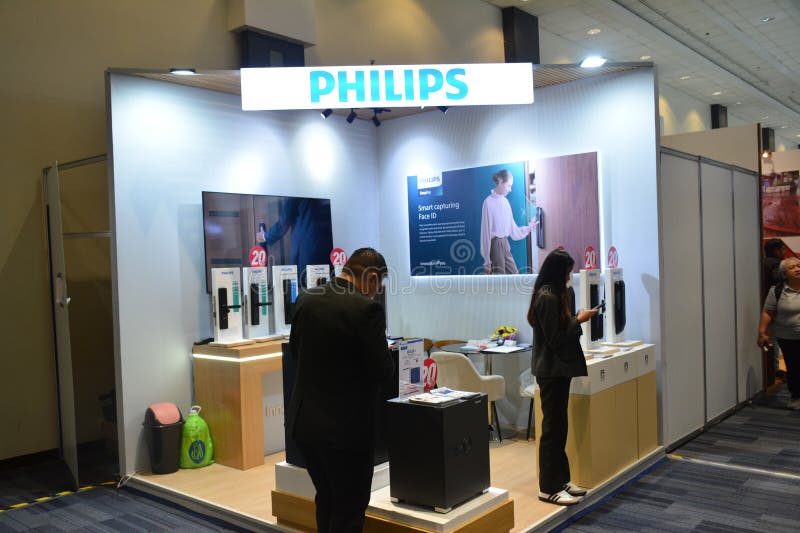 Philips Booth at Philconstruct Expo in Pasay, Philippines Editorial ...