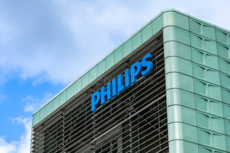 Philips Logo at the High Tech Campus Eindhoven Editorial Image - Image ...