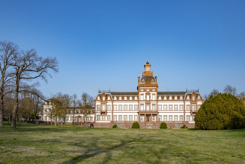 Philipsruh Castle, Hanau, Germany Stock Image - Image of beauty ...