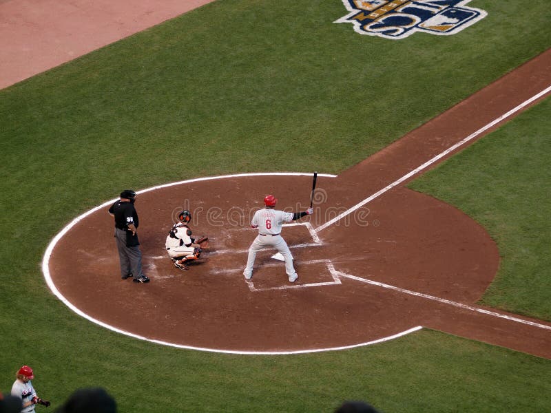 Phillies Ryan Howard Holds Bat in the Air Editorial Photo - Image of ...