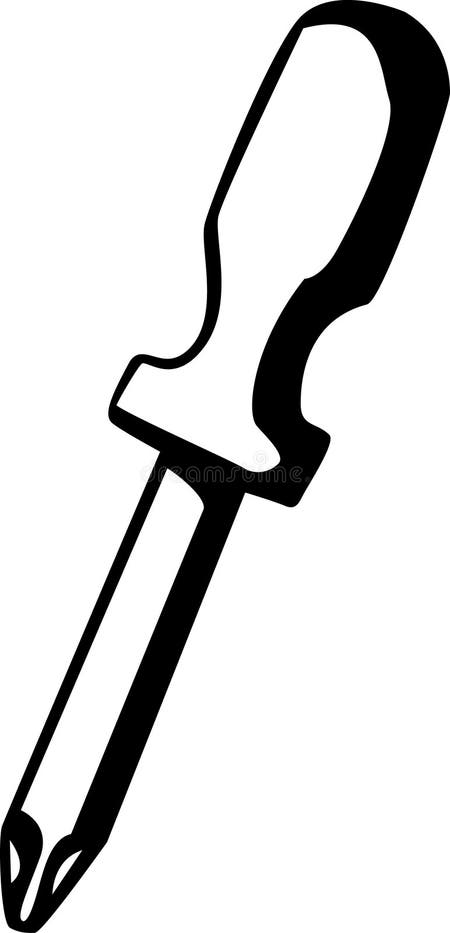 Phillips Head Screwdriver Vector Illustration Stock Vector ...