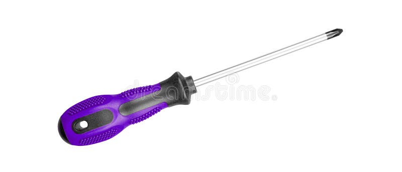 Purple Screwdriver Isolated Stock Photos - Free & Royalty-Free Stock ...