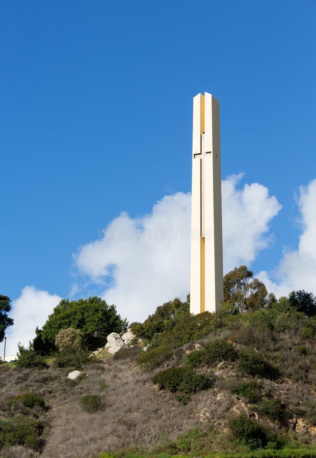 Phillips Theme Tower at Pepperdine University Stock Photo - Image of ...