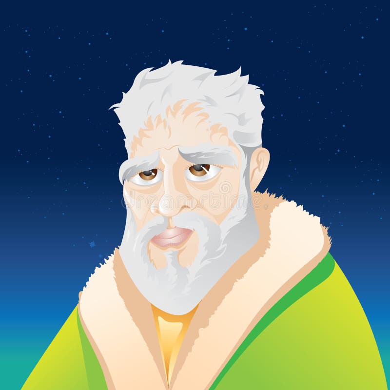 Philosopher stock vector. Illustration of teacher, contemplation - 6982683