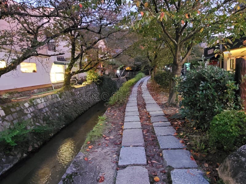 Philosophers Path stock photo. Image of japan, jaoan - 162571200