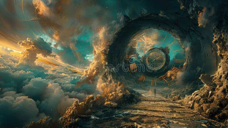 Philosophical Concept of Time with an Abstract Clock Design Merging ...