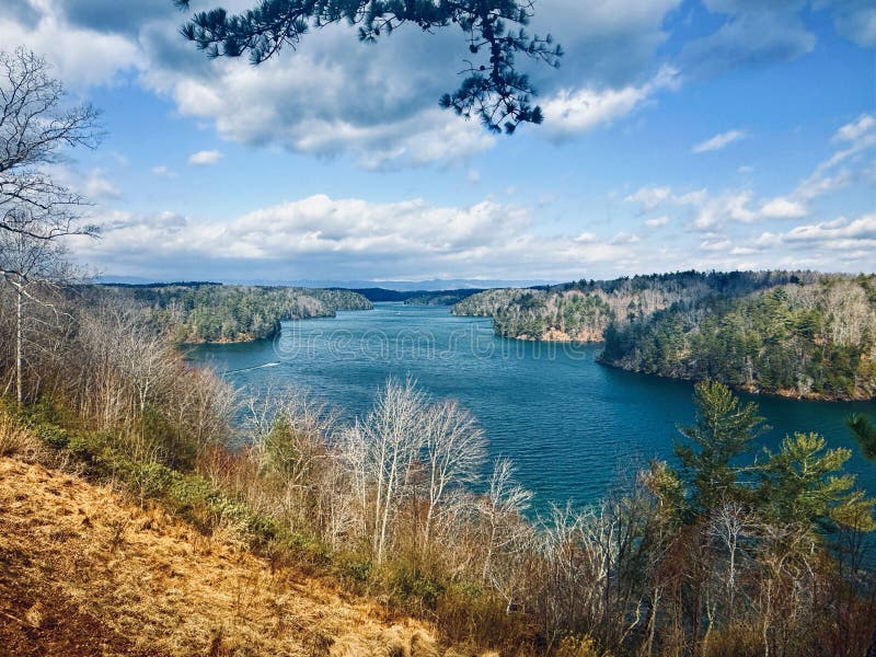 Philpott Lake in Virginia stock image. Image of soil - 369049615